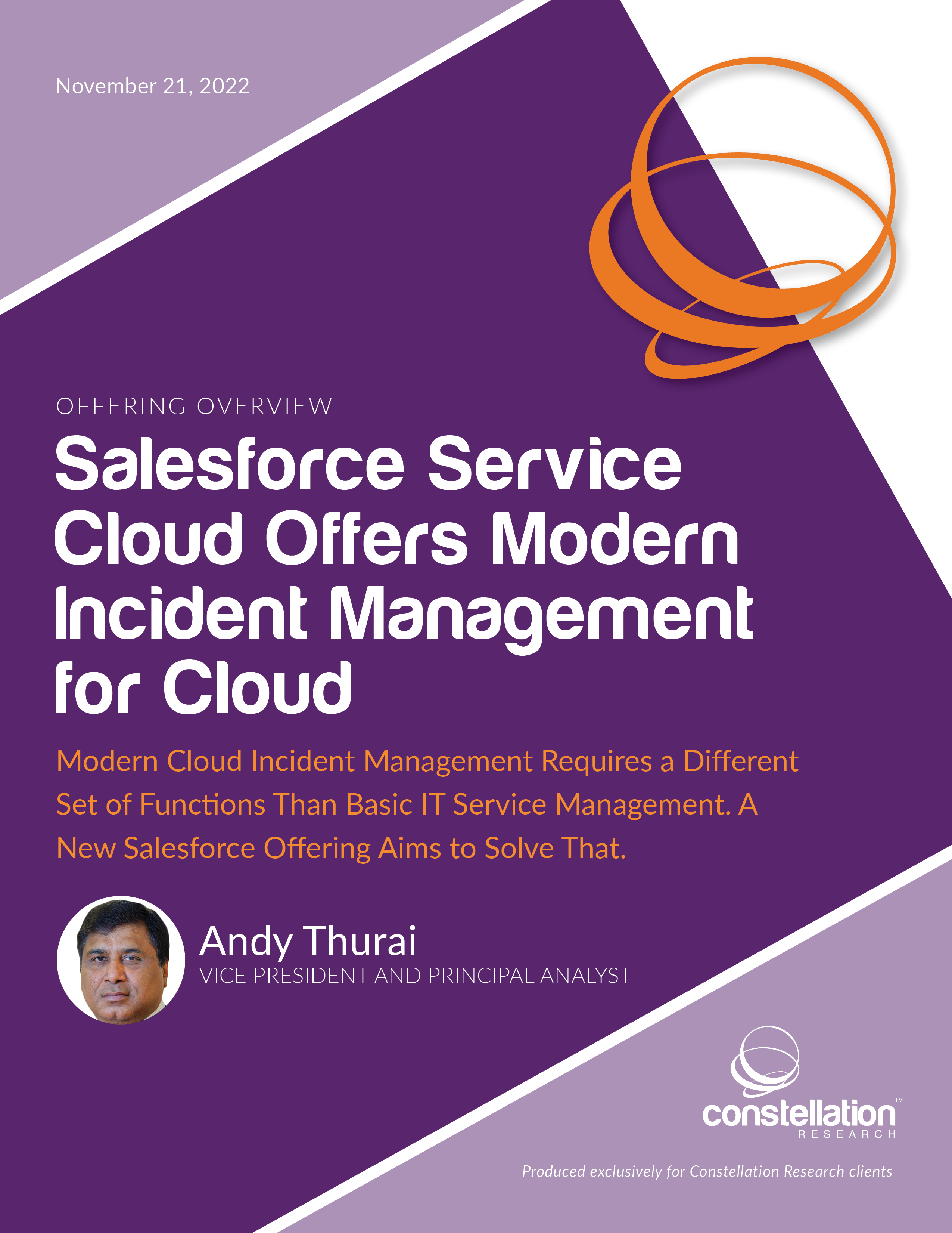 Salesforce Service Cloud Offers Modern Incident Management For Cloud